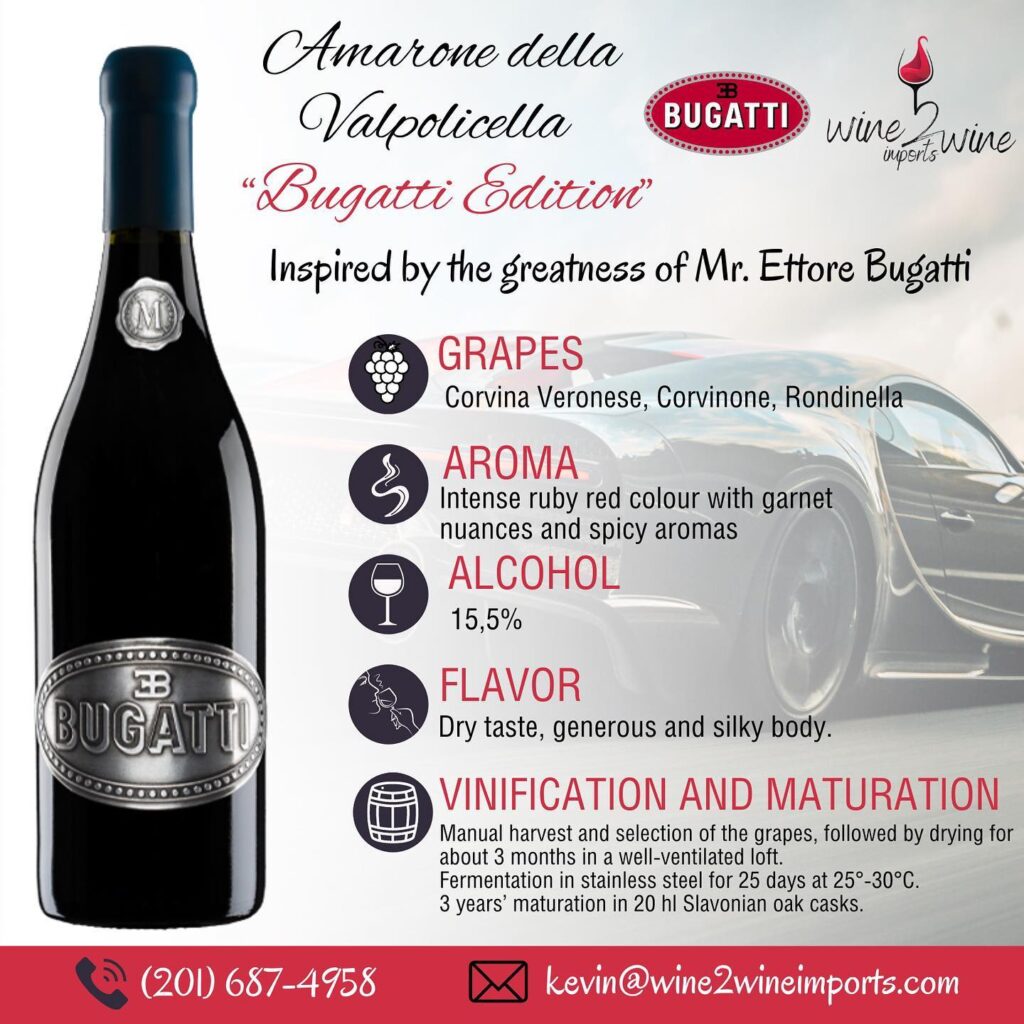 Bugatti Wines – Wine 2 Wine Imports